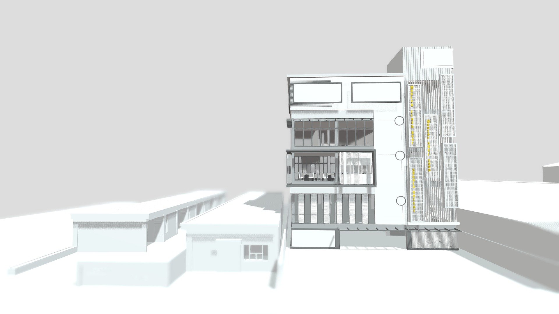 MSS_Restuarant Building - 3D model by arqiteqet [3f6b0df] - Sketchfab