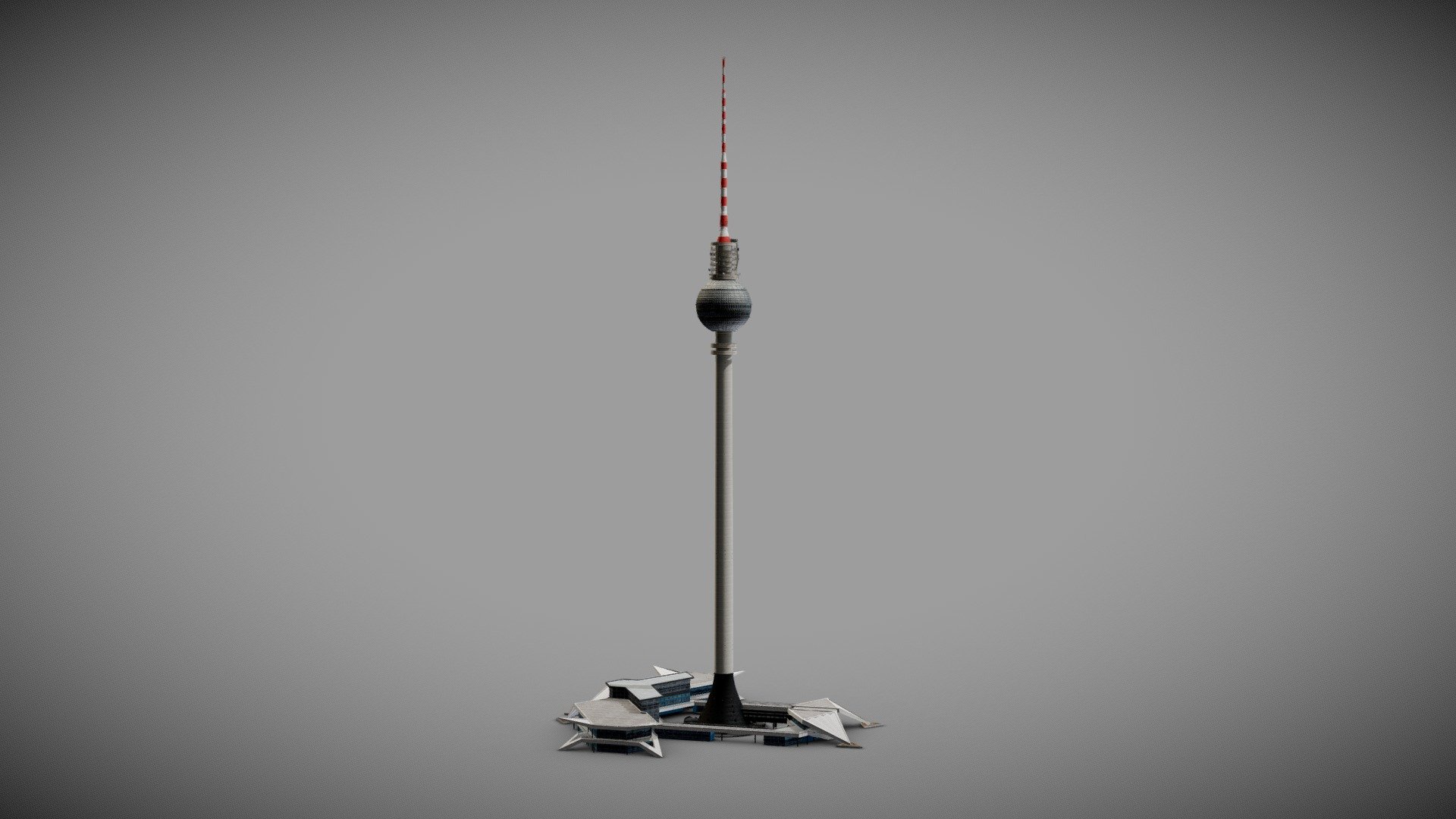 Berlin Tv Tower - Buy Royalty Free 3D model by flawlessnormals [3f6c2fc ...