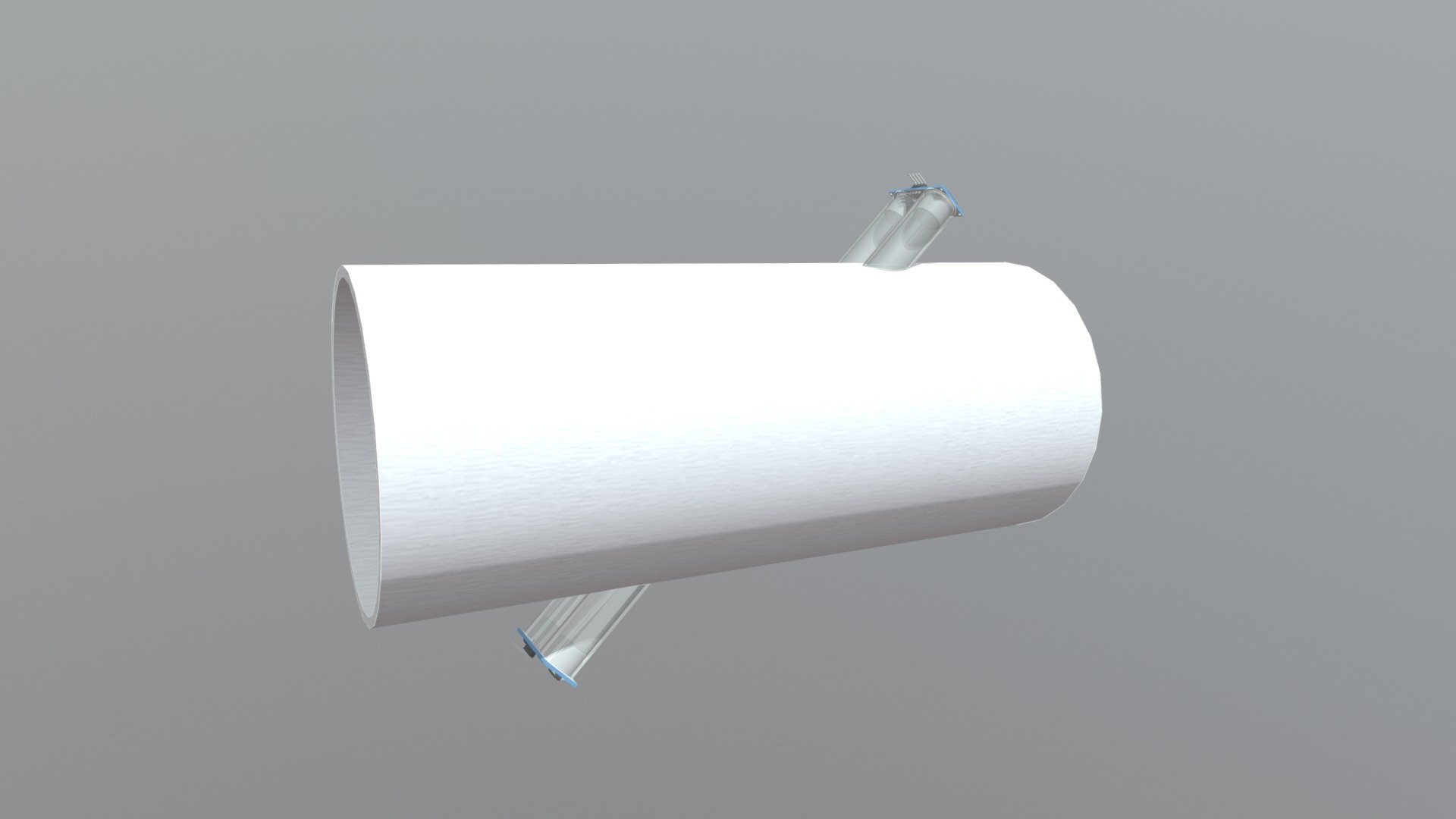 CleanAIR - Ultrasonic Airflow Sensor Prototype - 3D model by ...