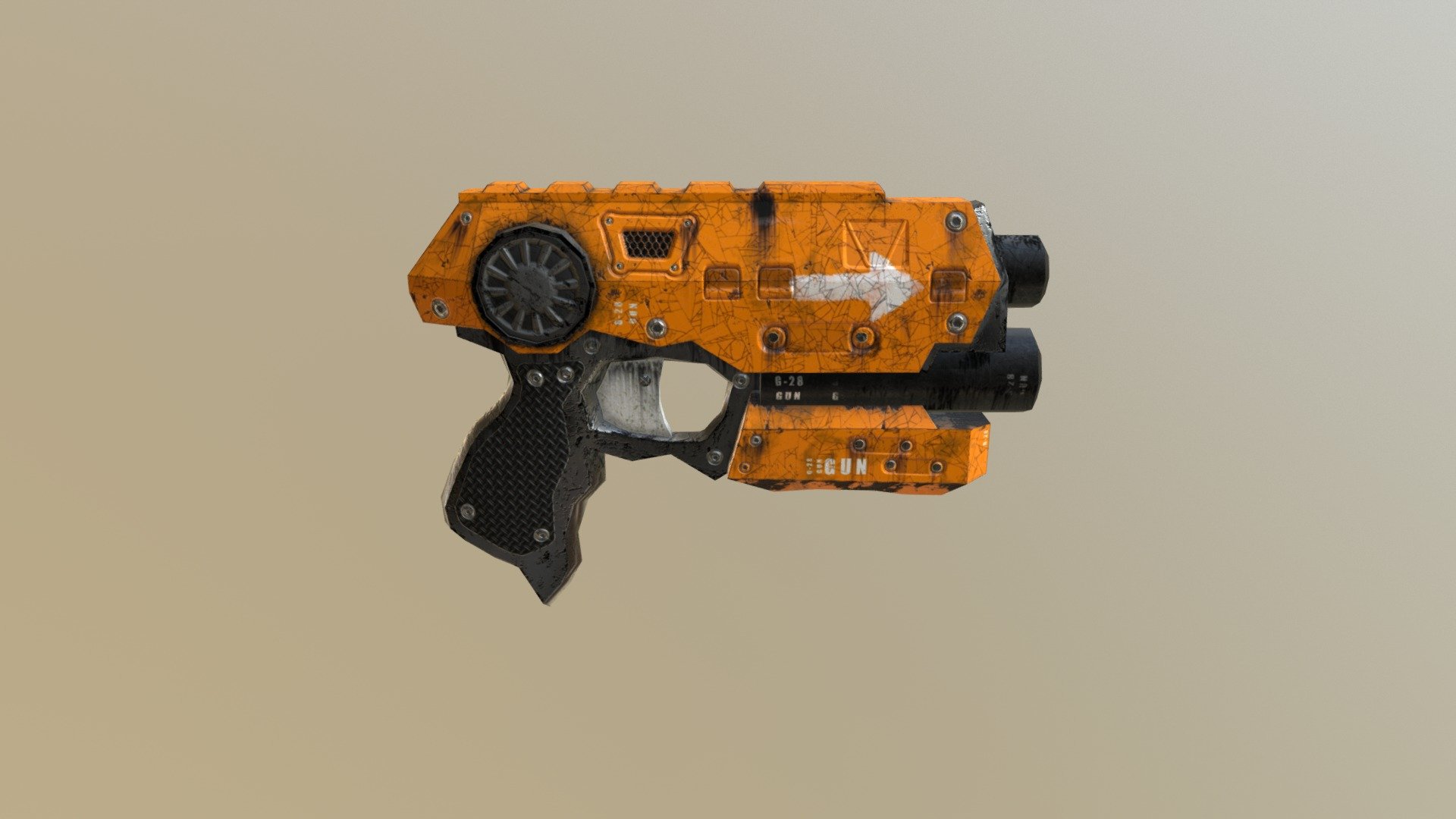 Mini_Gun_01 - 3D model by xavier.hamm [3f6e167] - Sketchfab