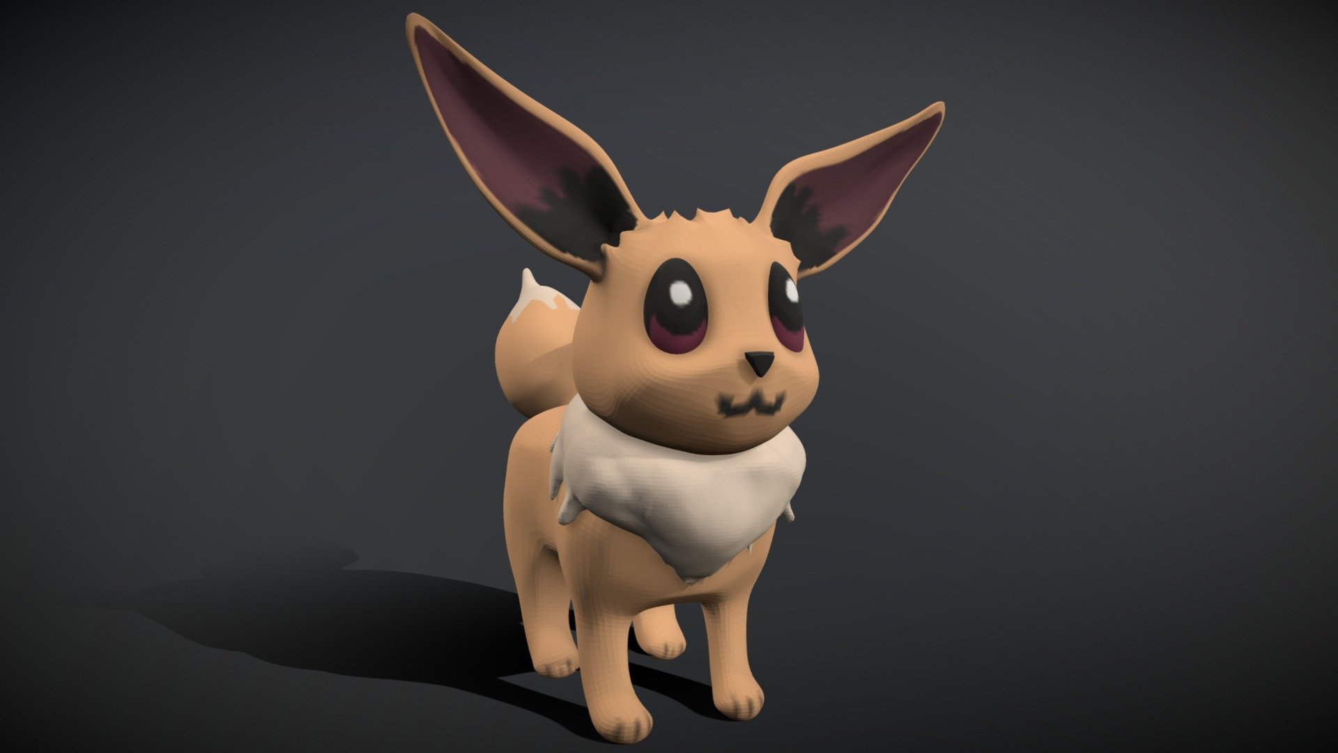 EVEE from Pokemon - 3D model by gaya.ferna [3f71065] - Sketchfab