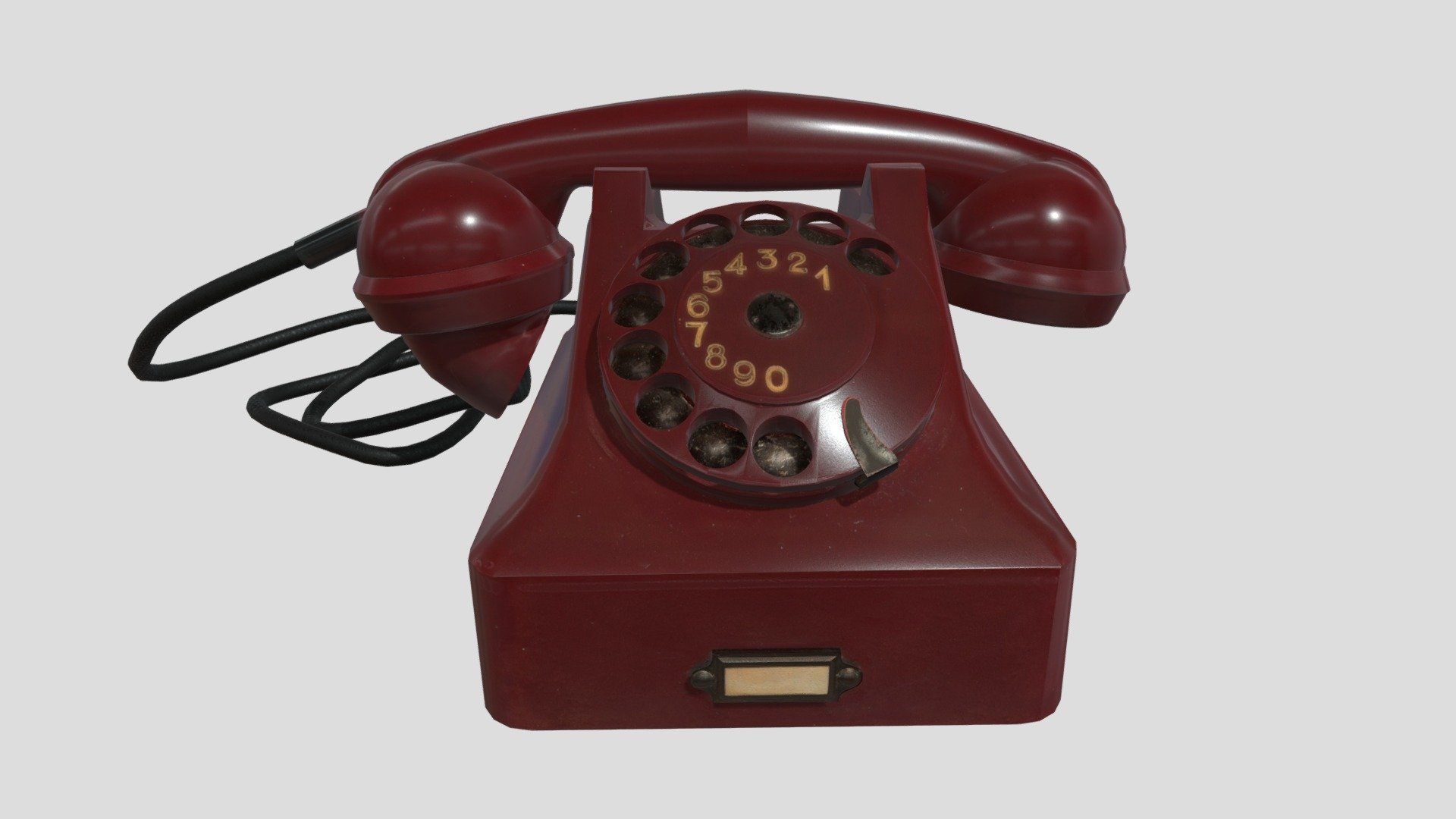 CB-49 telephone - Download Free 3D model by Museum of Engineering and ...