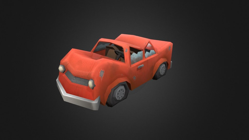 Car Broken#1 - 3D model by Graham (@graham3d) [3f73fb2] - Sketchfab
