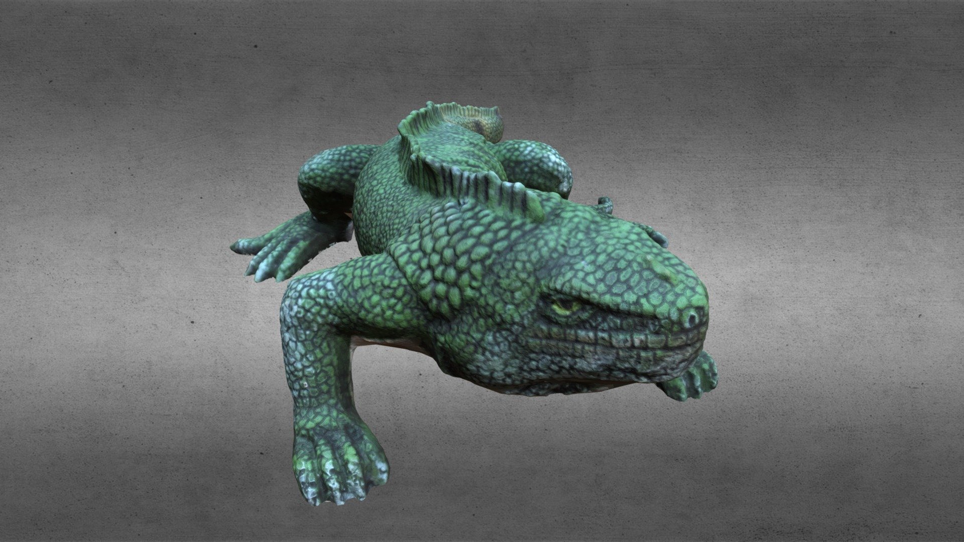 Green Iguana - Download Free 3D model by hector20 [3f741c7] - Sketchfab
