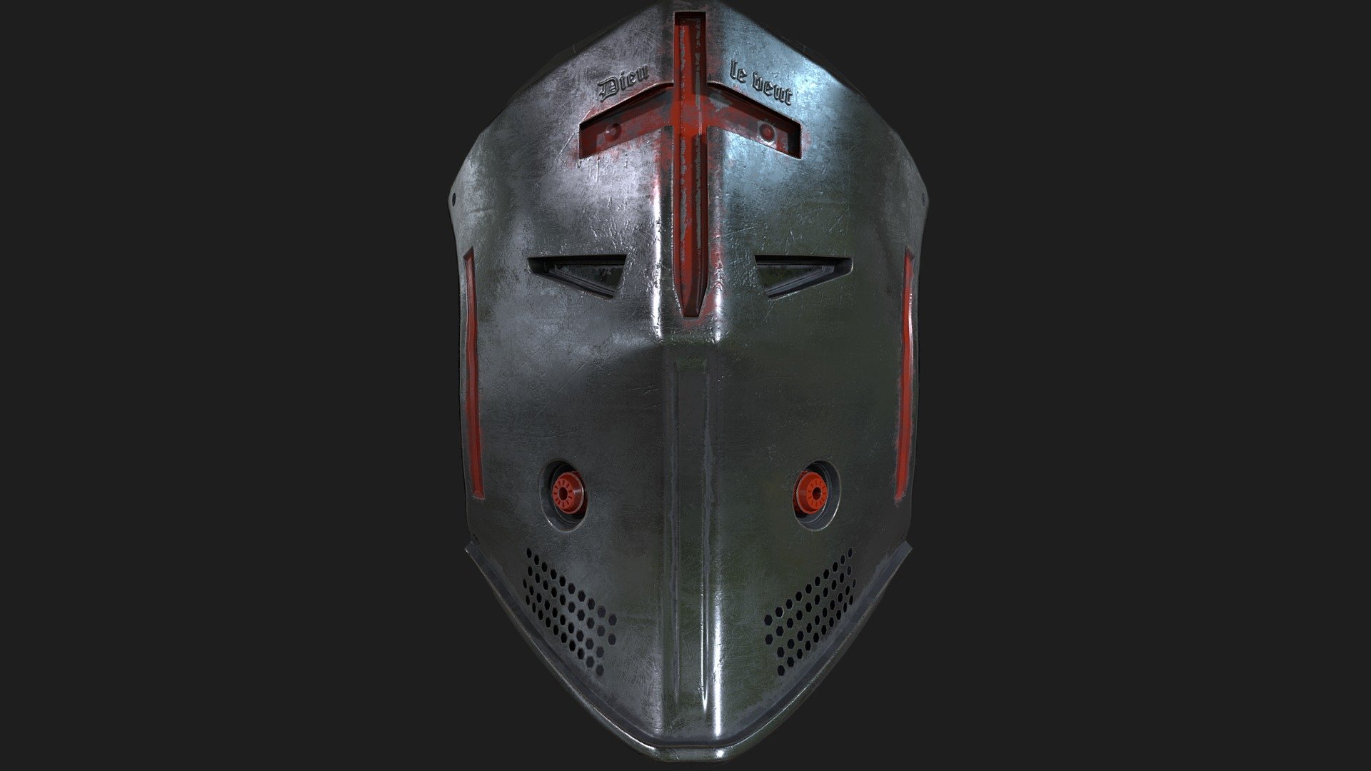 Crusader helmet - 3D model by LIFEvKIFE [3f75b97] - Sketchfab