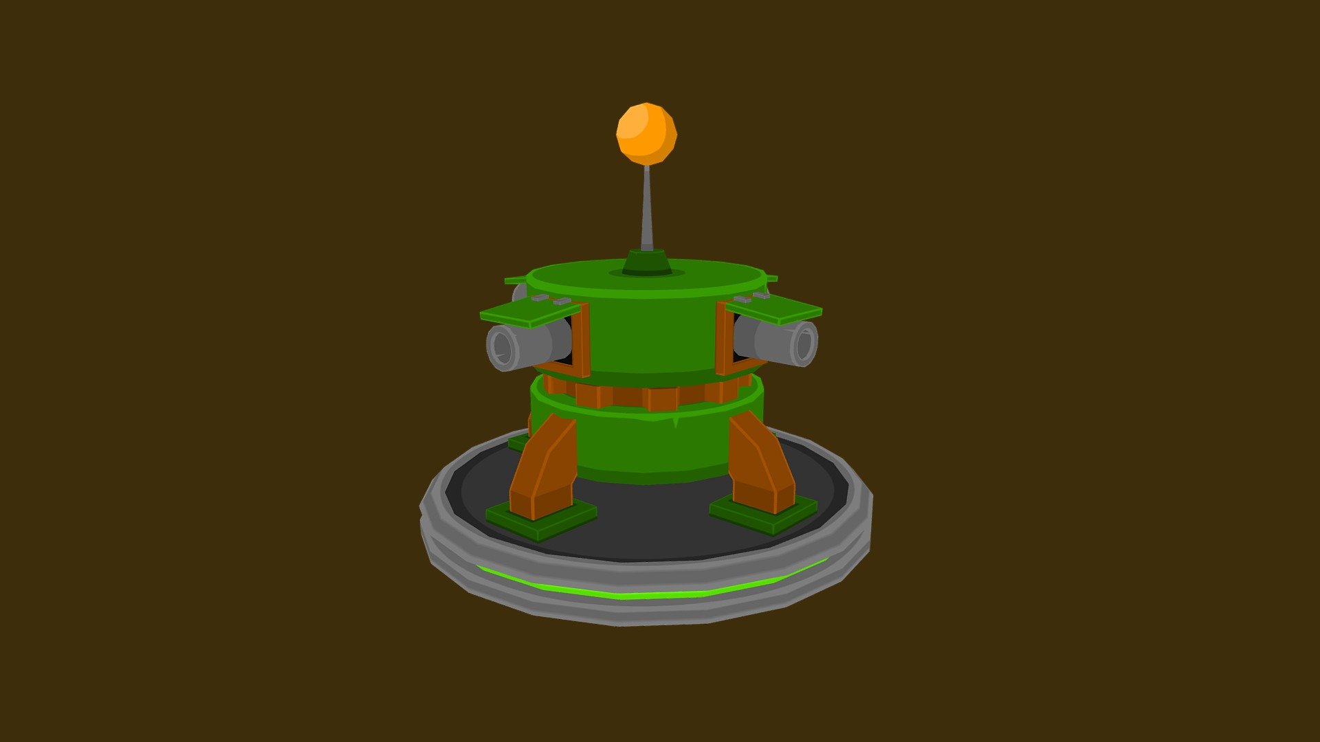 Round Turret - 3D model by Nectonius (@chocobo87) [3f76e1a] - Sketchfab