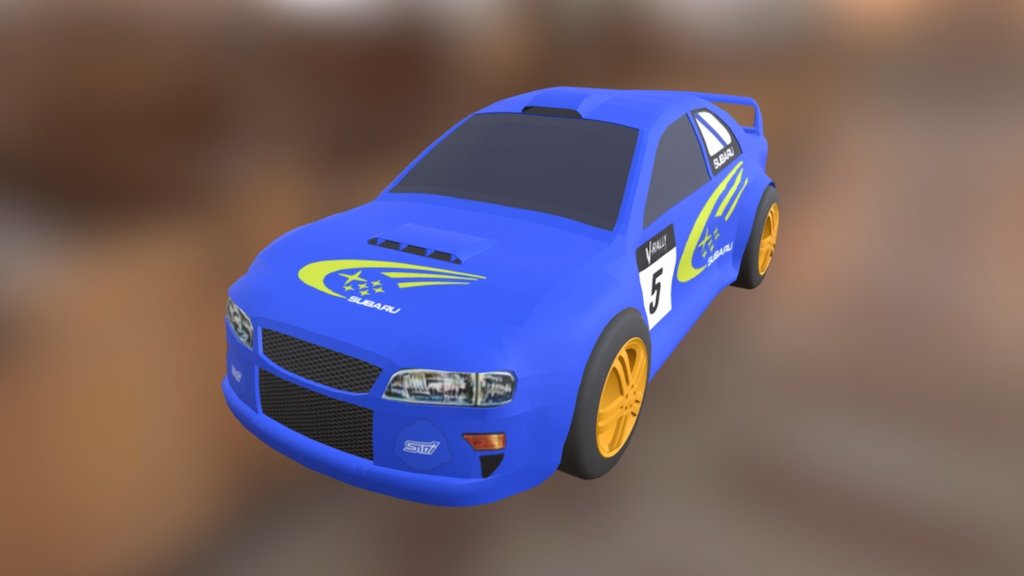 Subaru Impreza '99 Game - Download Free 3D model by Deicen [3f77093 ...