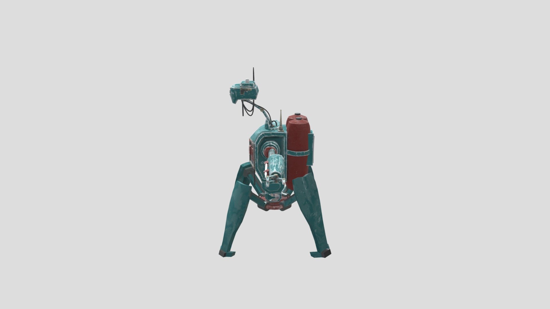 Robot Wip 3d Model By Michieleeckhout [3f77e39] Sketchfab
