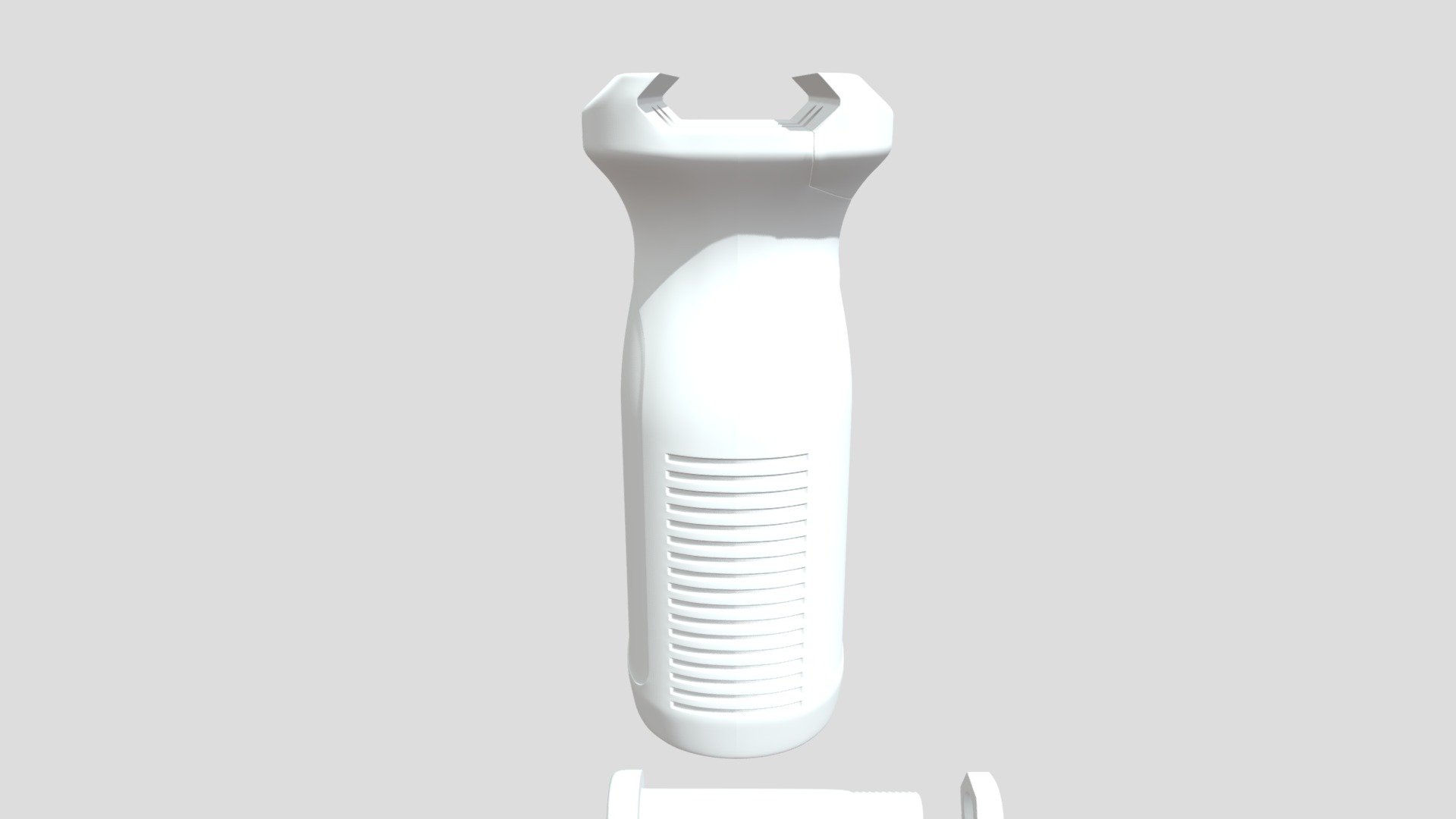 3D PRINT - FOREGRIP MAGPUL RVG - PICATINNY RAIL - 3D model by KaiDong3D ...