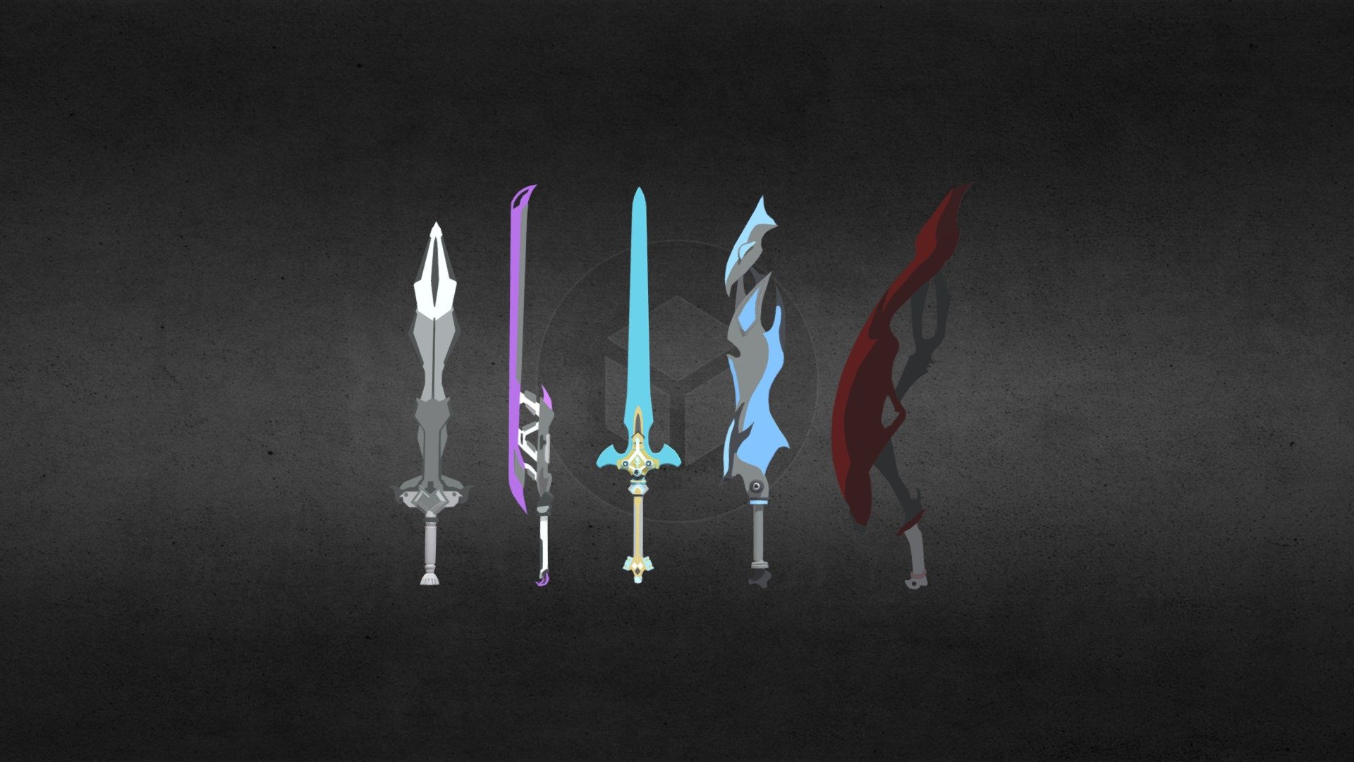 Sword Pack by gWyn - 3D model by gwyn_rtrd [3f79281] - Sketchfab