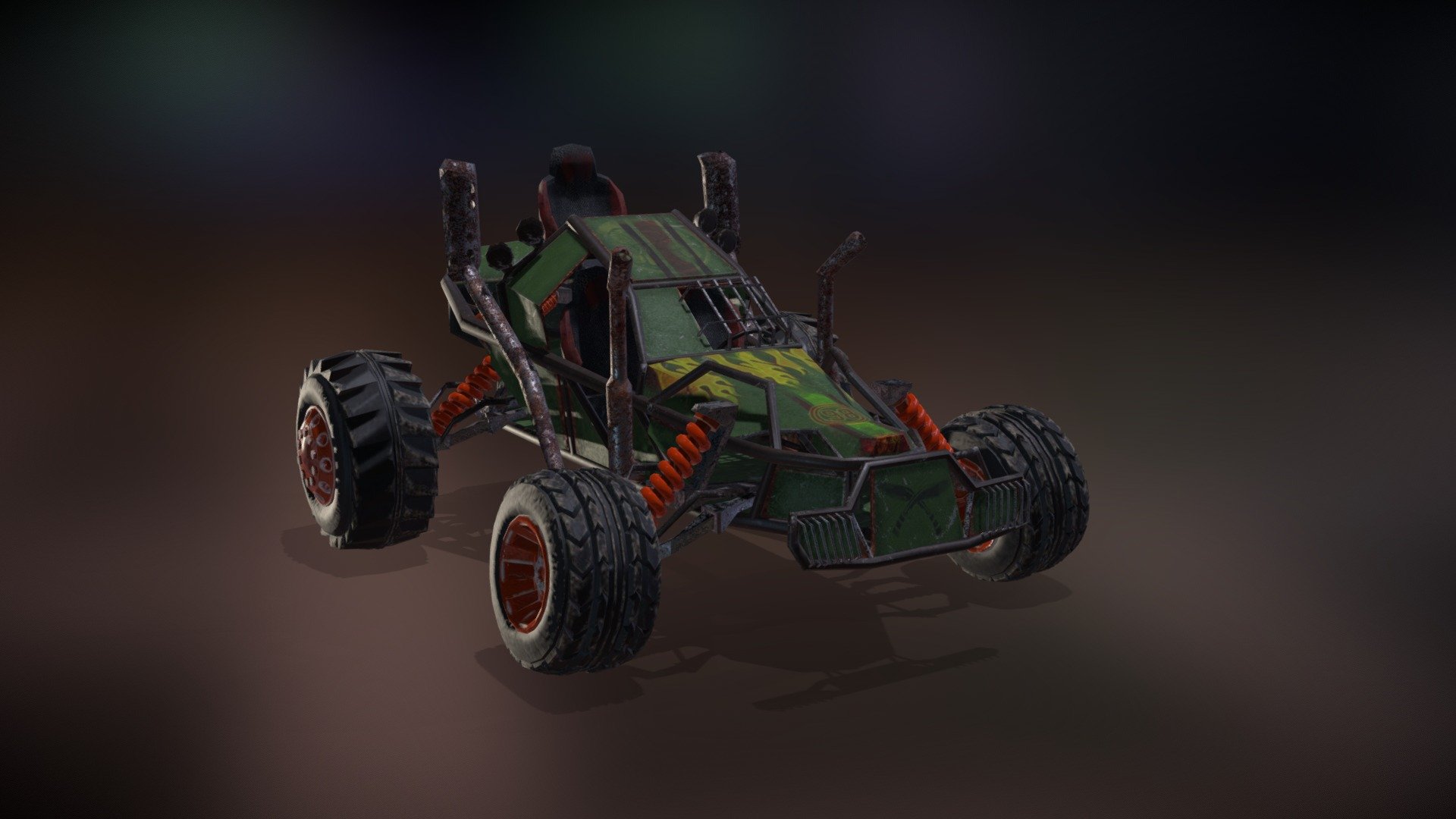 Buggy - 3D model by AJAY DHUNGANA (@ajay896) [3f795e3] - Sketchfab
