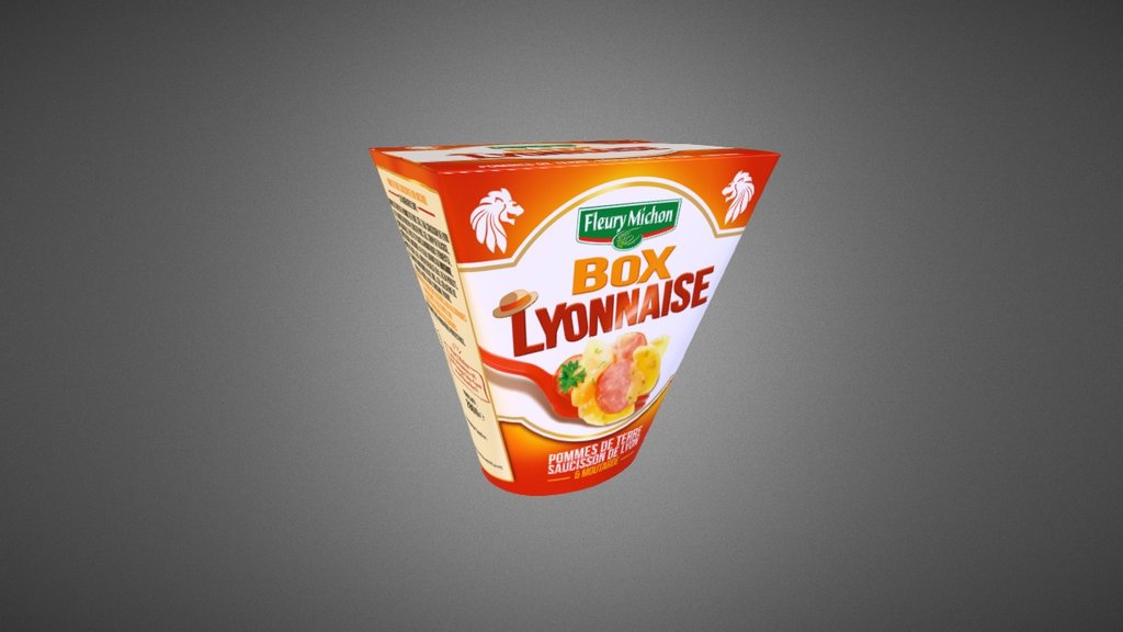 Pastabox - 3D model by GauthierFumery [3f7a4d3] - Sketchfab