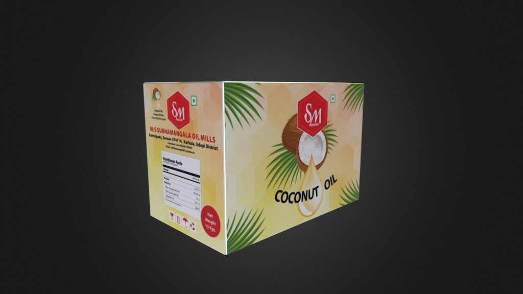 Corrugated Carton Box Design - 3D model by Mallya (@growfast) [3f7c5fc ...