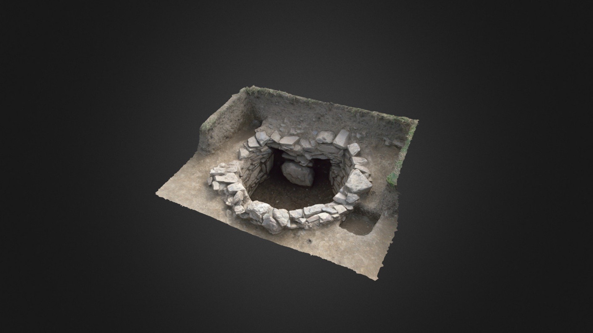 Cutting 6 Stone-lined pit - 3D model by IrishHeritageSchool [3f7c710 ...