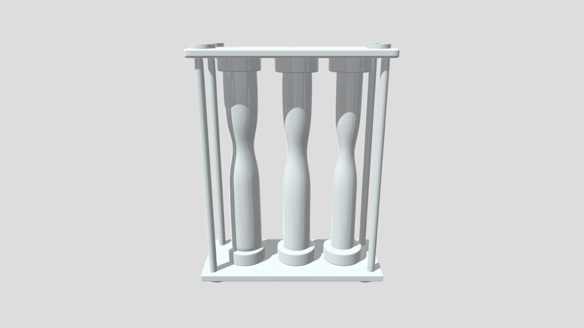 new 3 hour glass - 3D model by shelbyholcombe [3f7c7d6] - Sketchfab