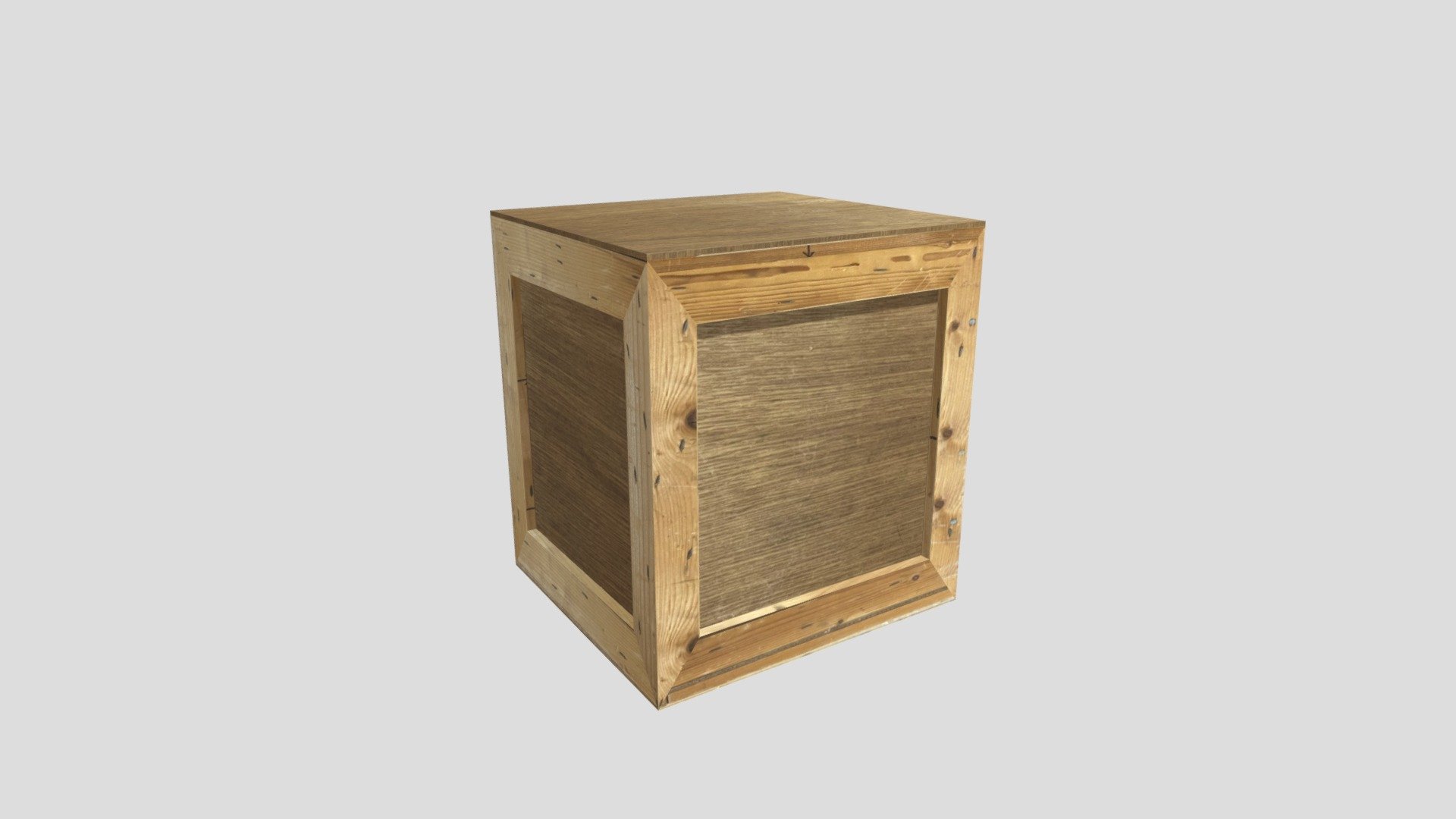 Crate Textured - Download Free 3D model by mdbridges [3f7cd14] - Sketchfab
