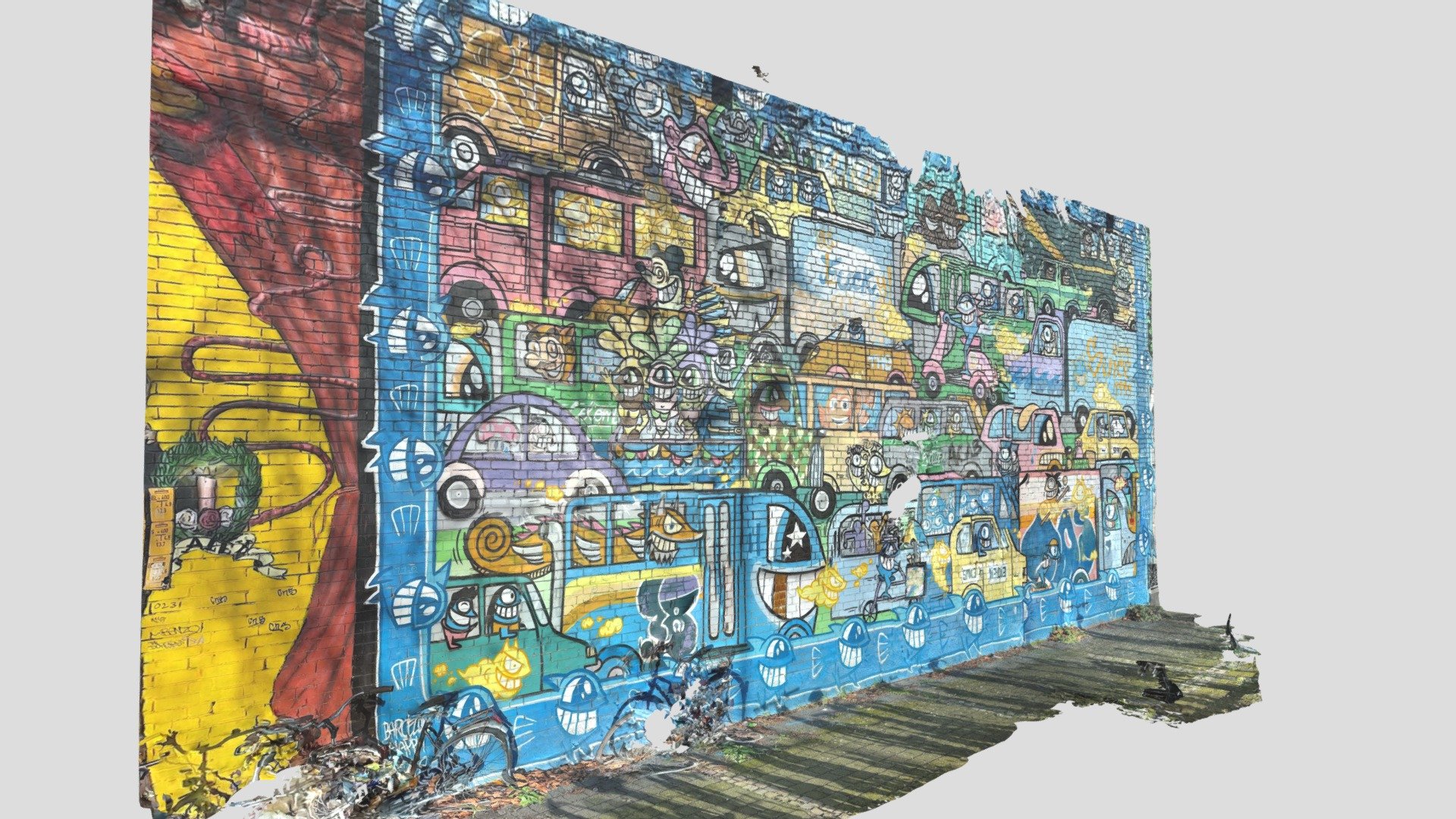 Graffiti Cologne - 3D model by Cologne100 (@lidarscanning) [3f7e4a4 ...