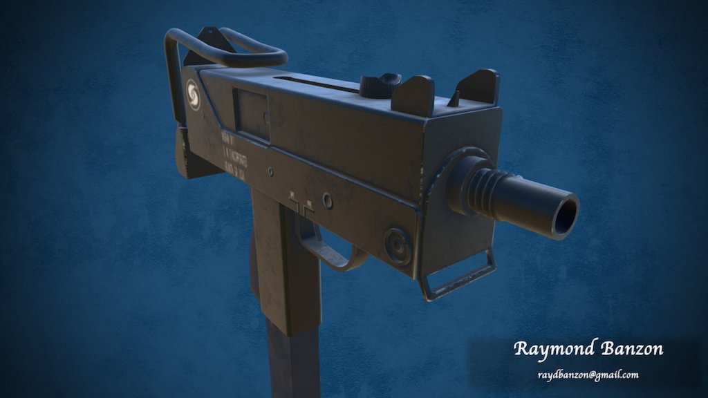 Ingram Mac11 Download Free 3d Model By Rbanzon [3f7ece5] Sketchfab