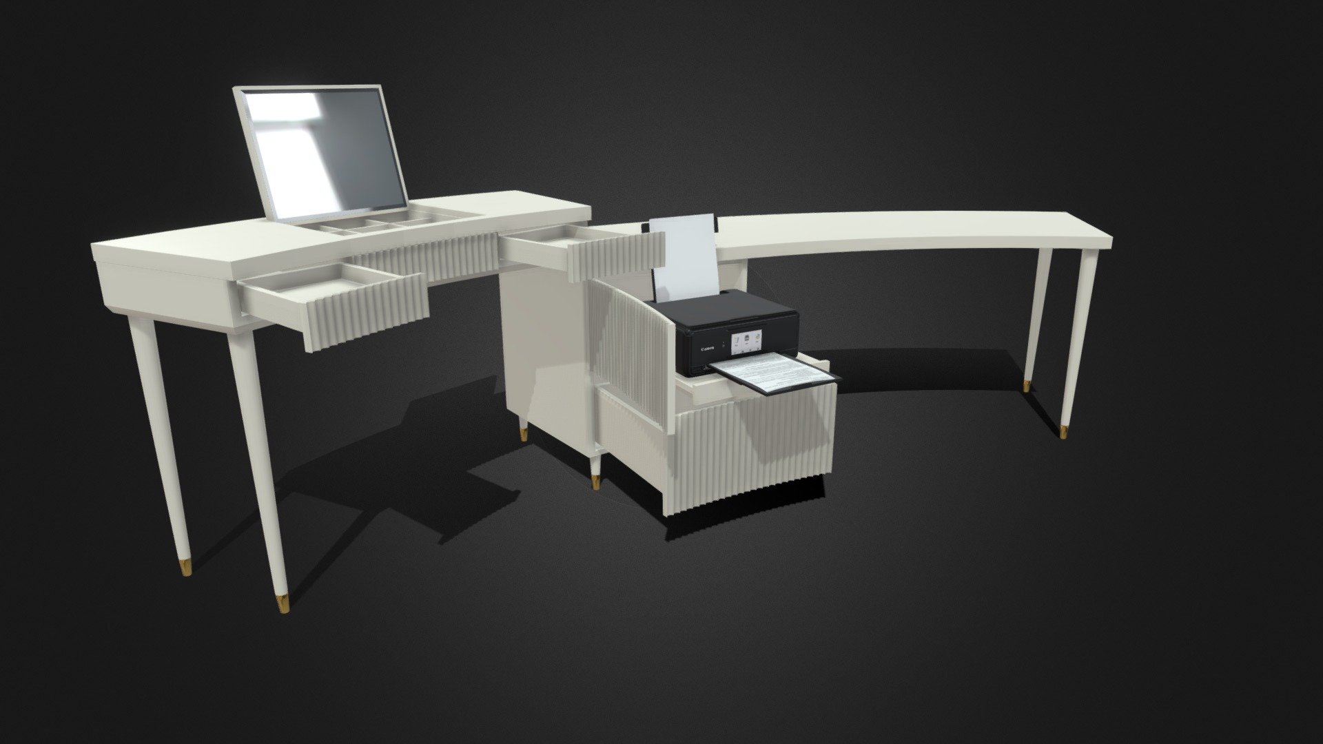 Radial work table - Download Free 3D model by saintkastiell [3f806ce ...