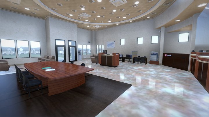 Bank 3D models - Sketchfab