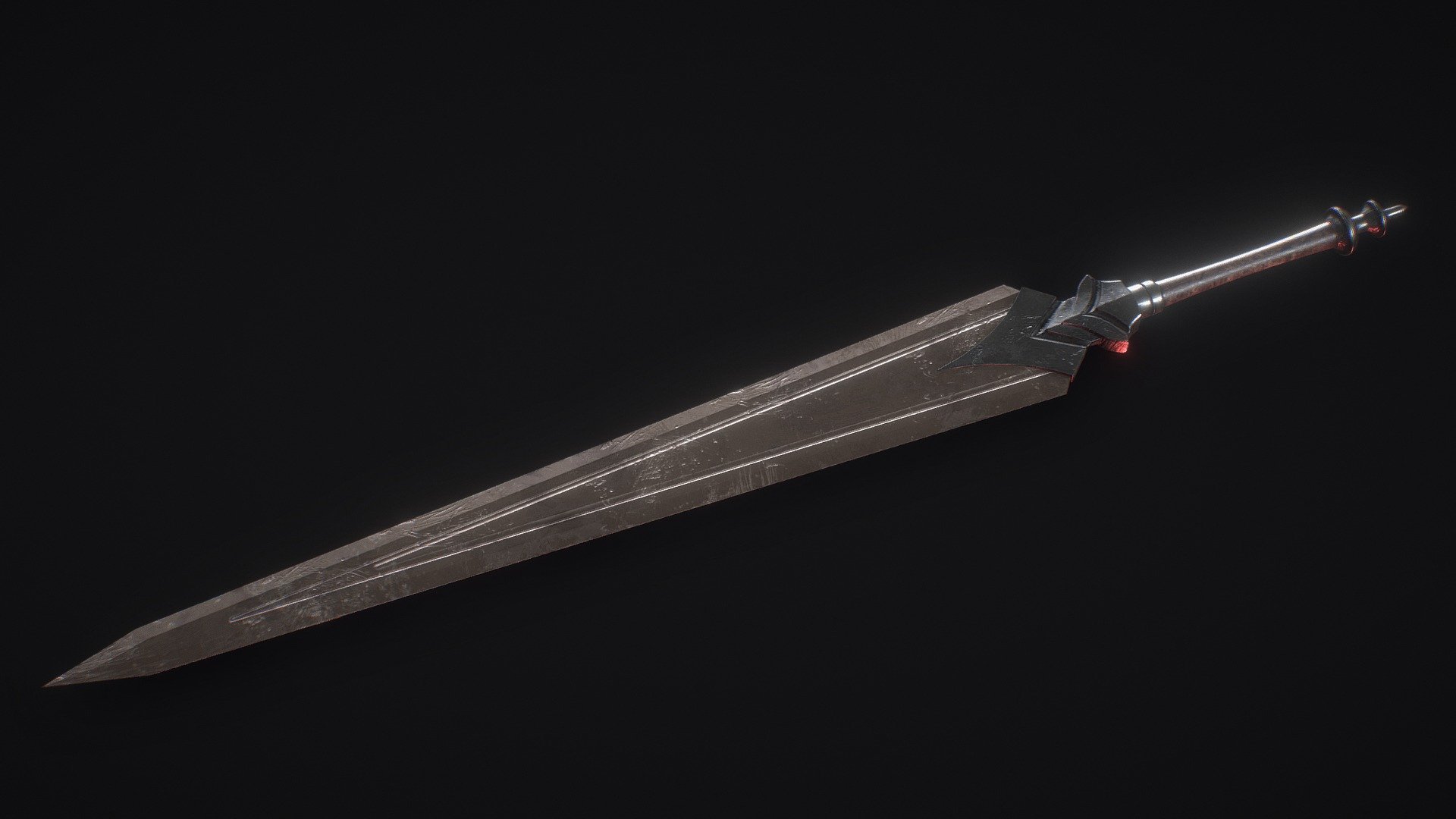 Fantasy Sword - Download Free 3D model by re1monsen [3f80acf] - Sketchfab