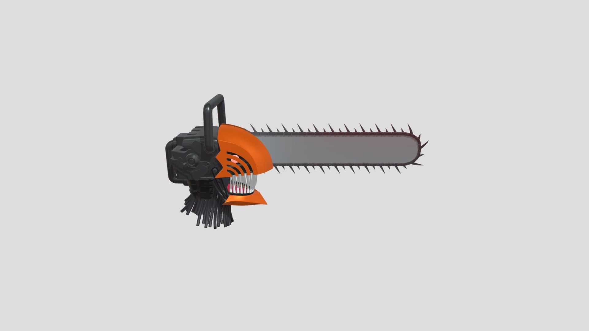 Helmet_Chainsaw man - Download Free 3D model by ZFOU [3f80e45] - Sketchfab