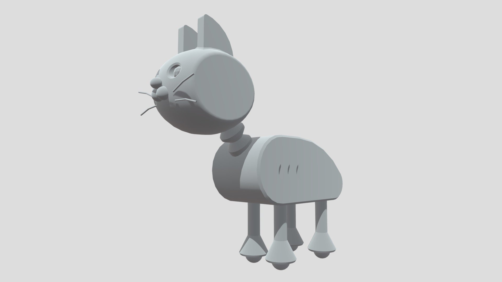 Cat Robot from Tom & Jerry - Buy Royalty Free 3D model by Jimmy Gunawan ...