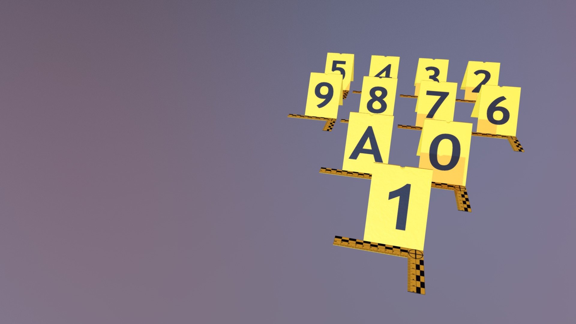 Forensic Tags - 3D model by Marc Humphreys 3D (@mh3d) [3f814ae] - Sketchfab