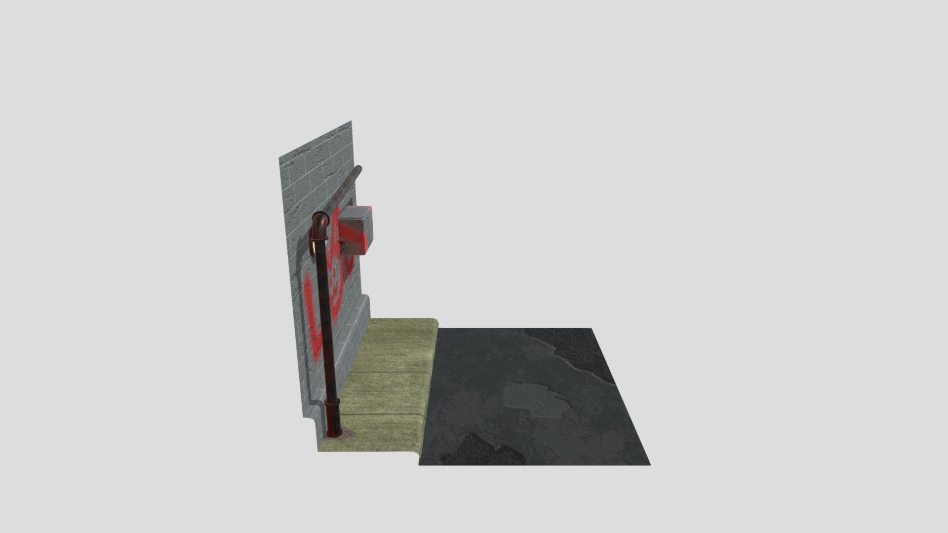 Alleyway - Download Free 3D model by Tymato [3f823b8] - Sketchfab