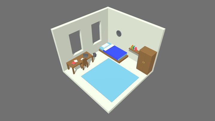 Dormroom 3D models - Sketchfab