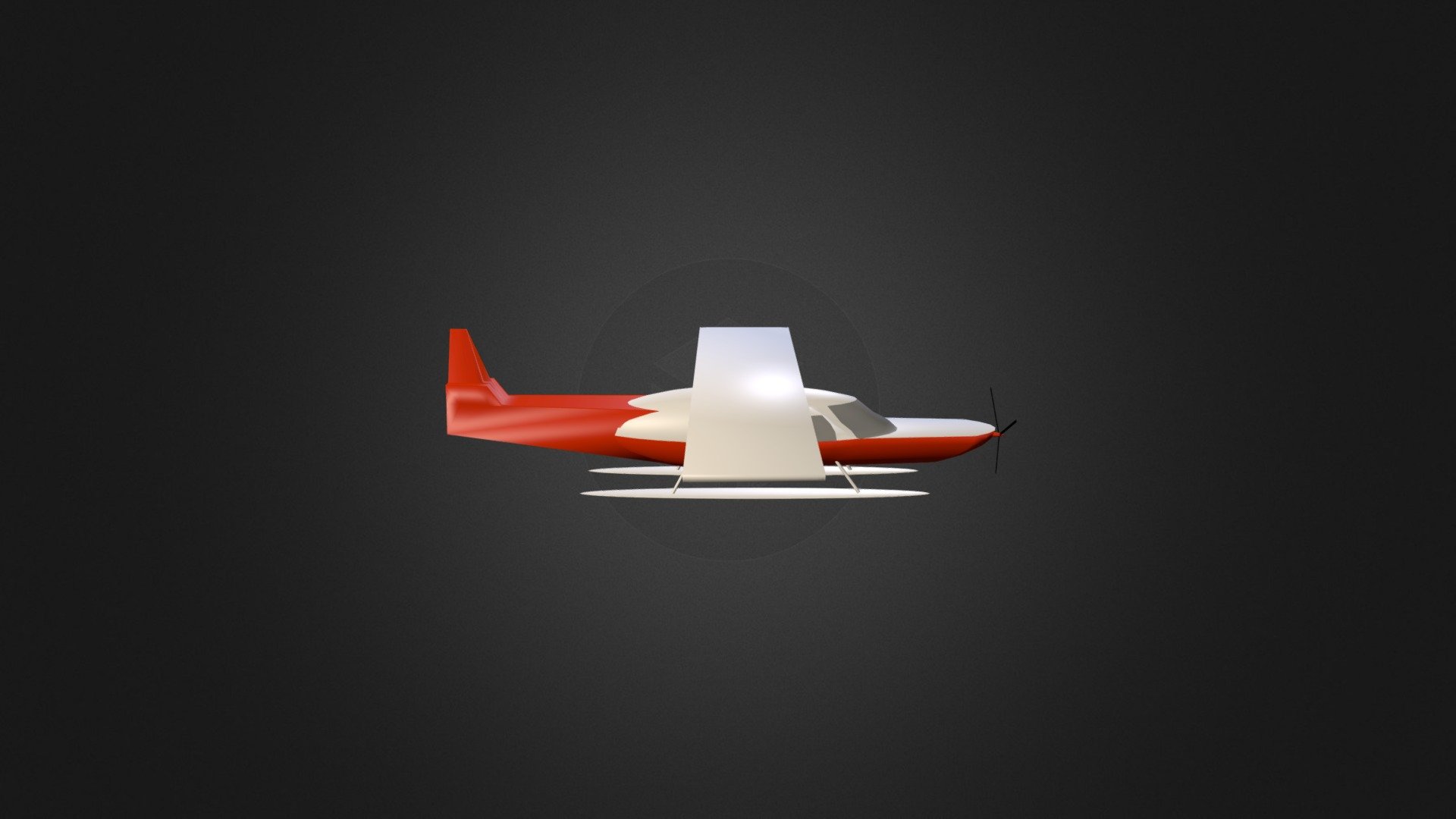 Seaplane - 3D model by kevinrocks786 [3f8346b] - Sketchfab