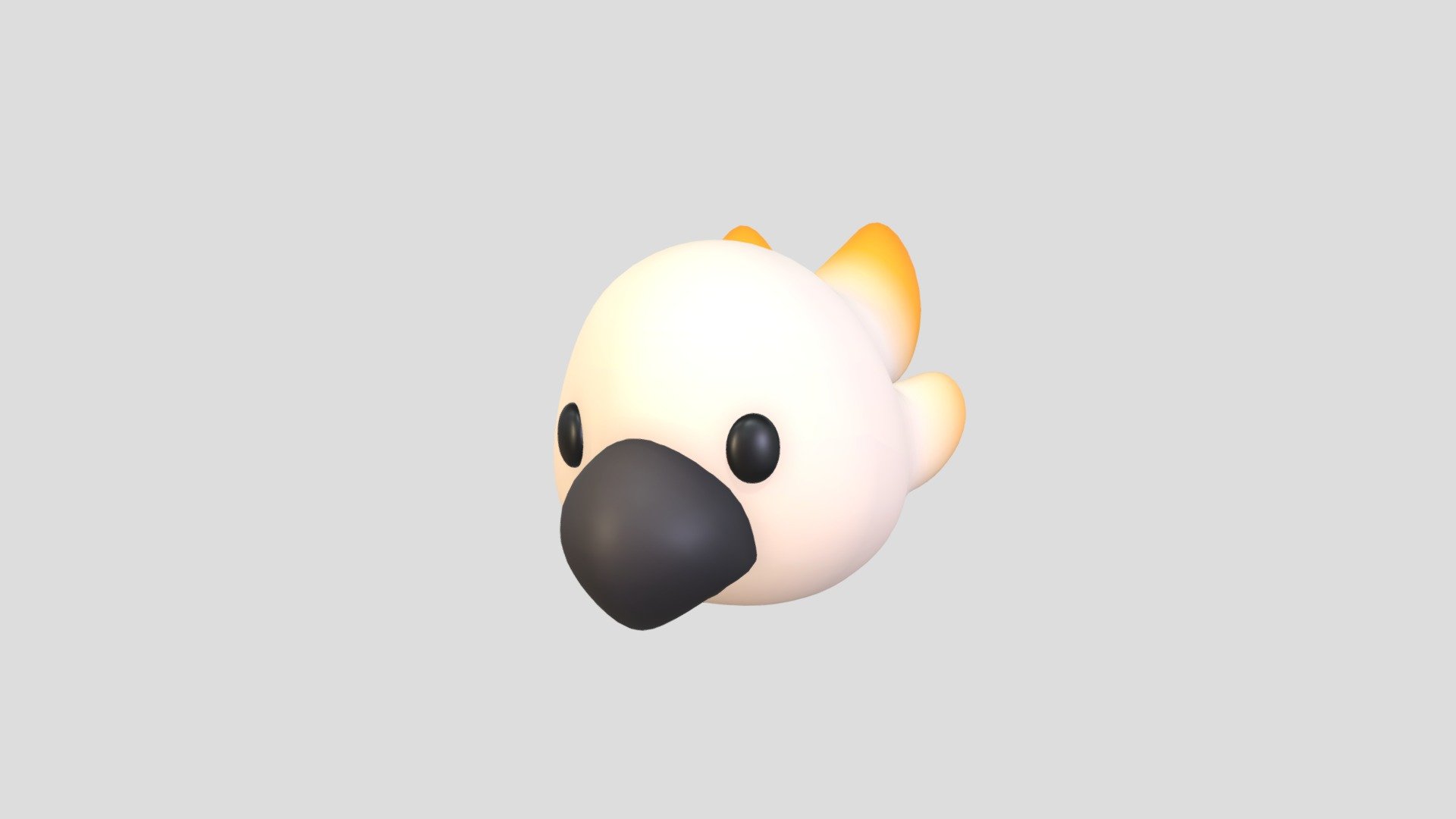 Prop167 Cockatoo Head Buy Royalty Free 3d Model By Balucg 3f83550 Sketchfab Store