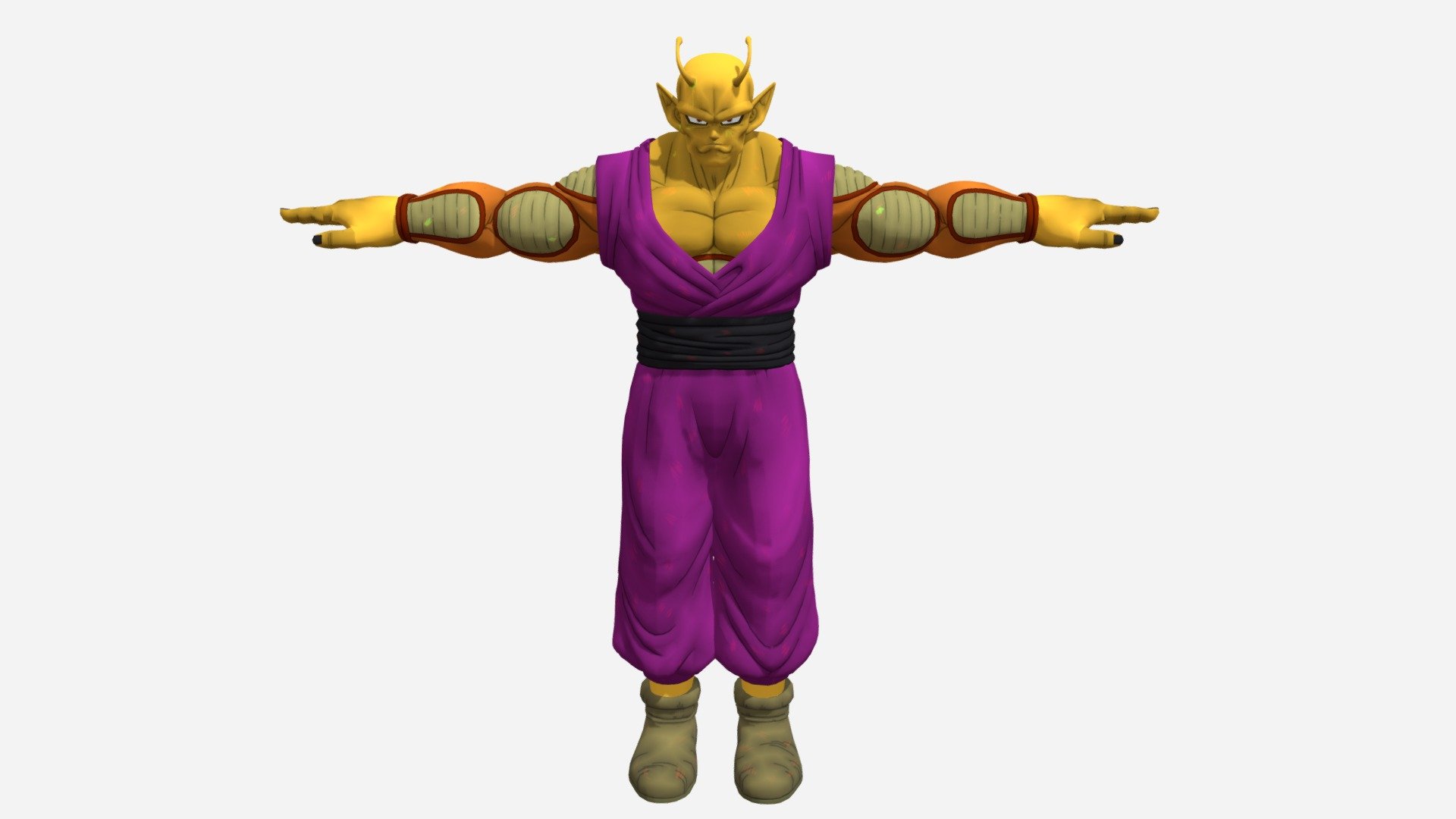 Orange Piccolo - Download Free 3D model by RaulV2 [3f8397d] - Sketchfab