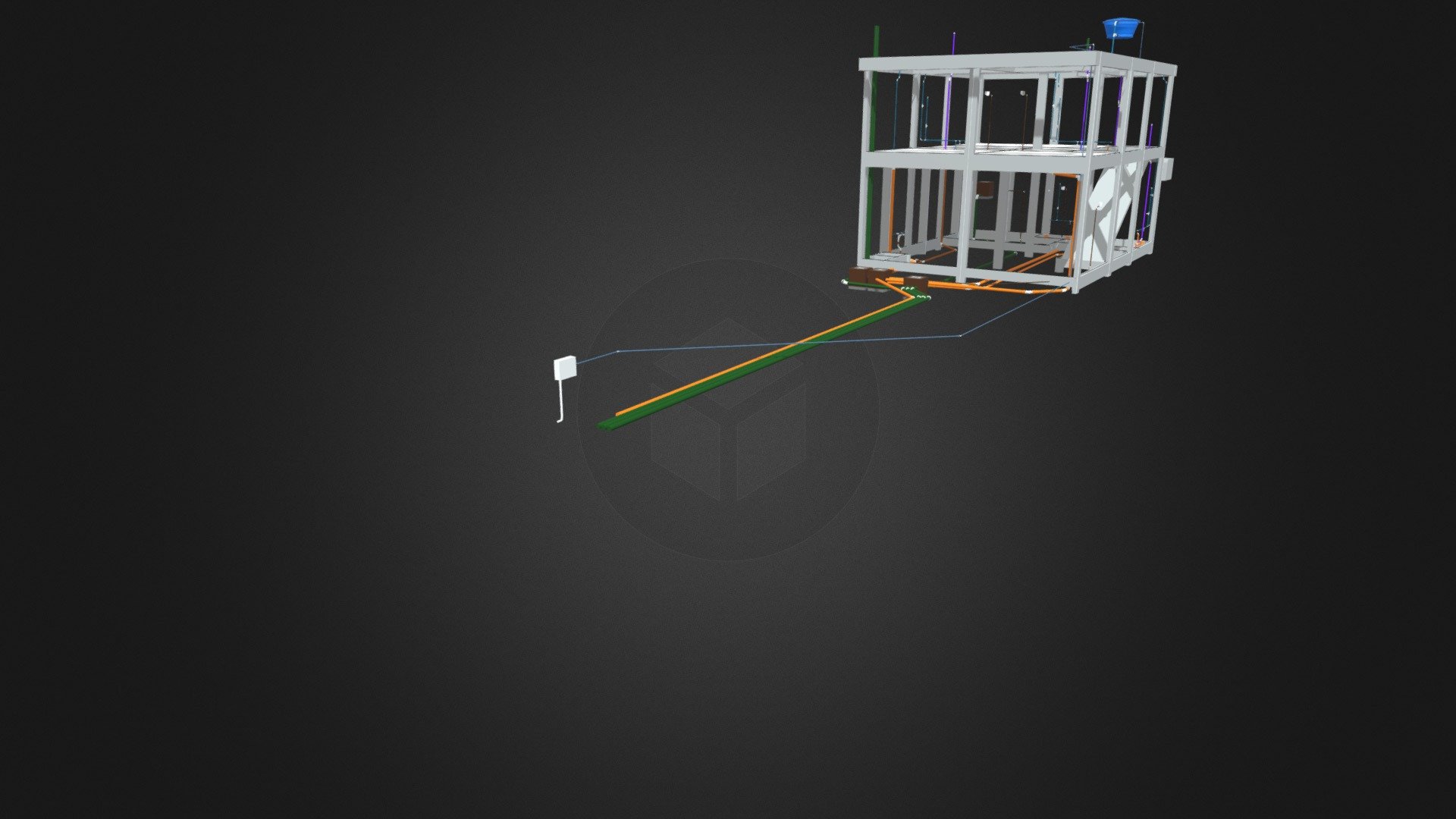 Projeto Hidrá-, Sanitá- e Águas Pluv-- Sr-Sandro - 3D model by Pamela ...