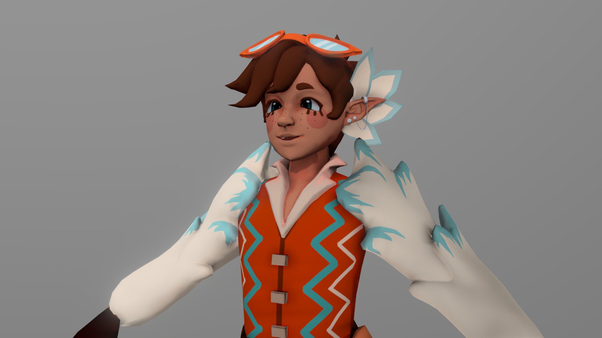 Tykk (A-pose) - 3D model by Naotics [3f85748] - Sketchfab