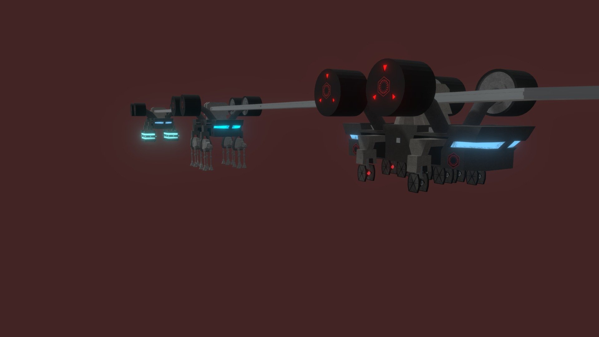 First Order weapons carrier - 3D model by t.flores [3f85d6e] - Sketchfab
