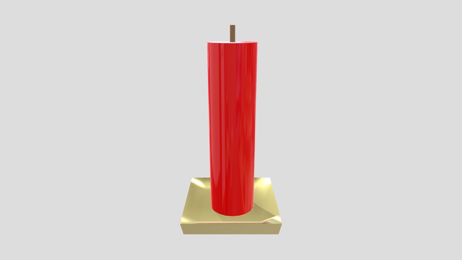 Candle light - 3D model by Cynpaii [3f8715d] - Sketchfab