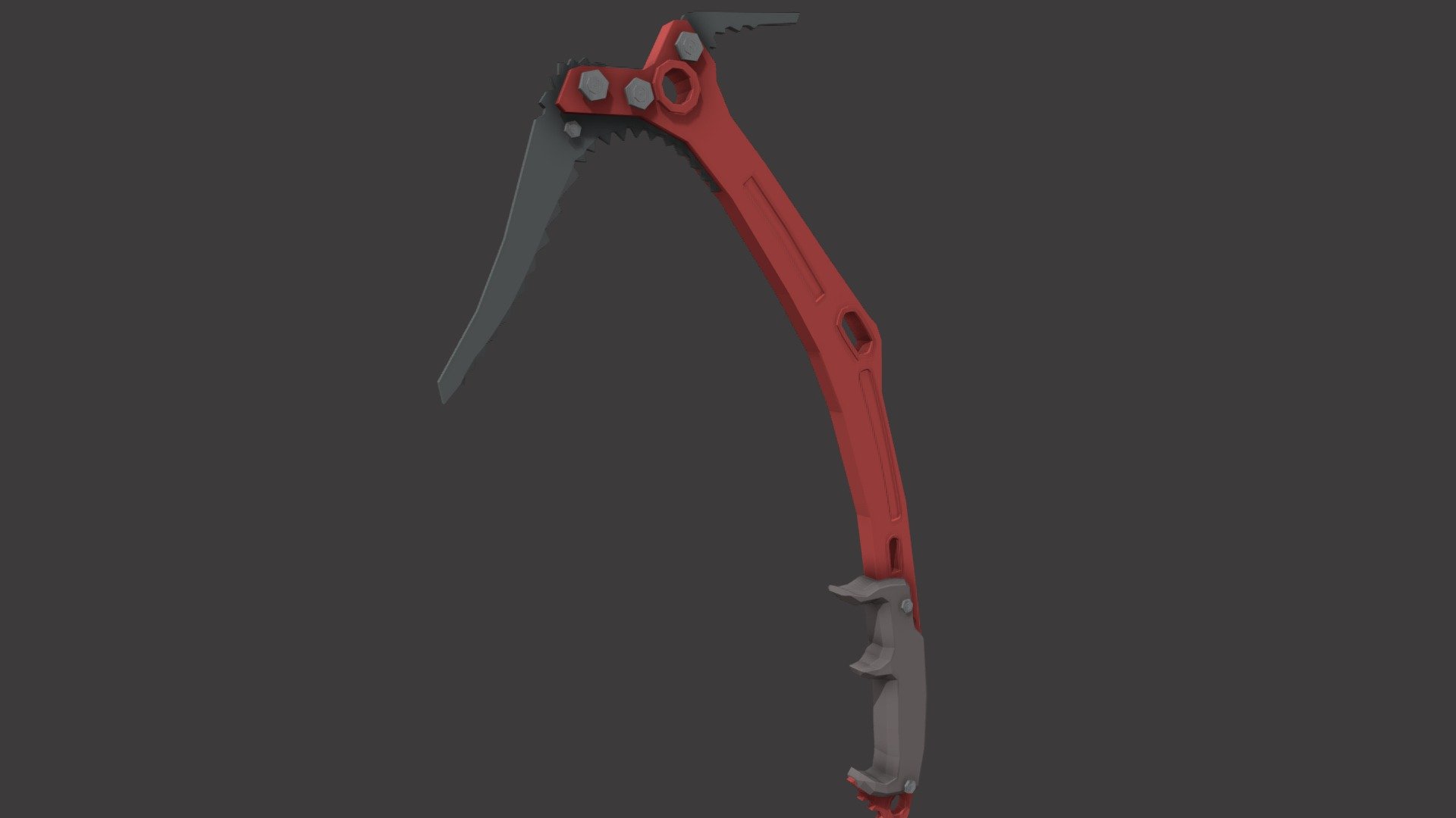 Low Poly Ice axe - Download Free 3D model by MLGprogect [3f88bf9 ...