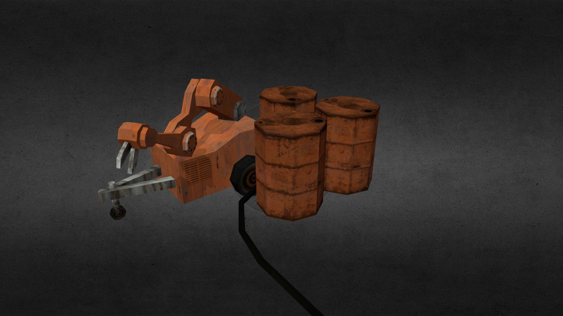 PSX style Portable Robotic Arm - 3D model by ThePixelWolf [3f88ef4 ...