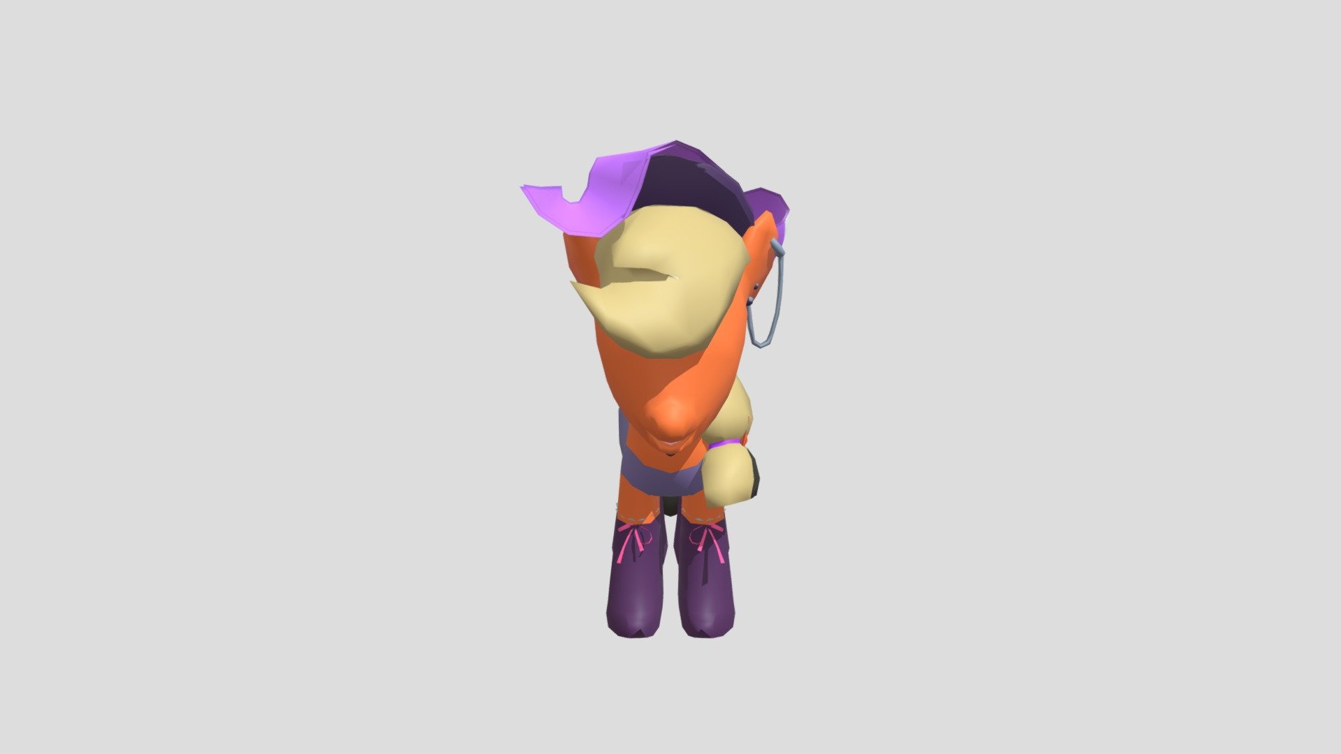 My Little Pony Applejack - Download Free 3D model by Tigerar1 ...