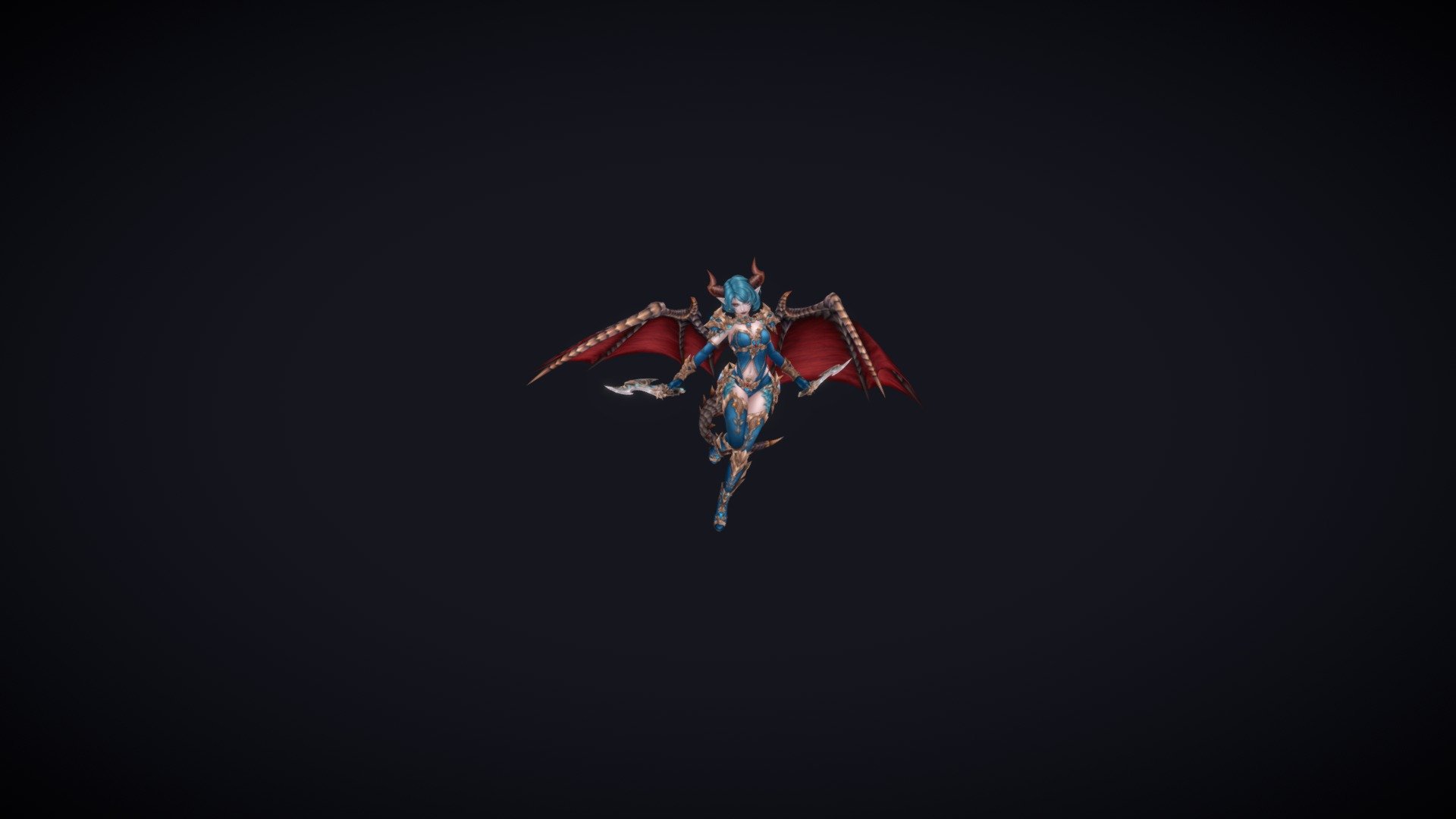 Demon - 3D model by XAC_Sketchfab [3f8977f] - Sketchfab