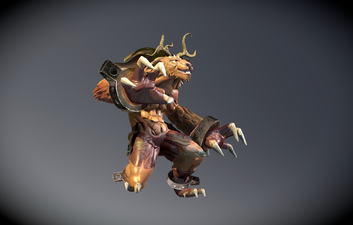 Creature_Chara - 3D model by yokubaru [3f8b633] - Sketchfab