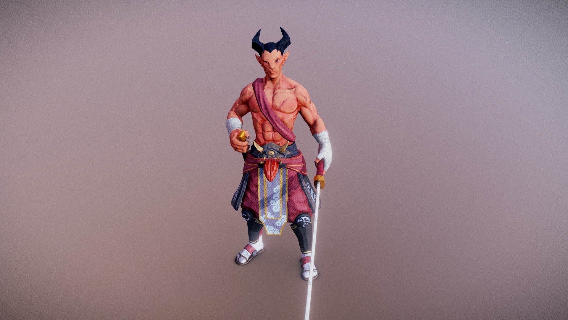 Crimson Ronin - 3D model by JDSculpts [3f8b66a] - Sketchfab