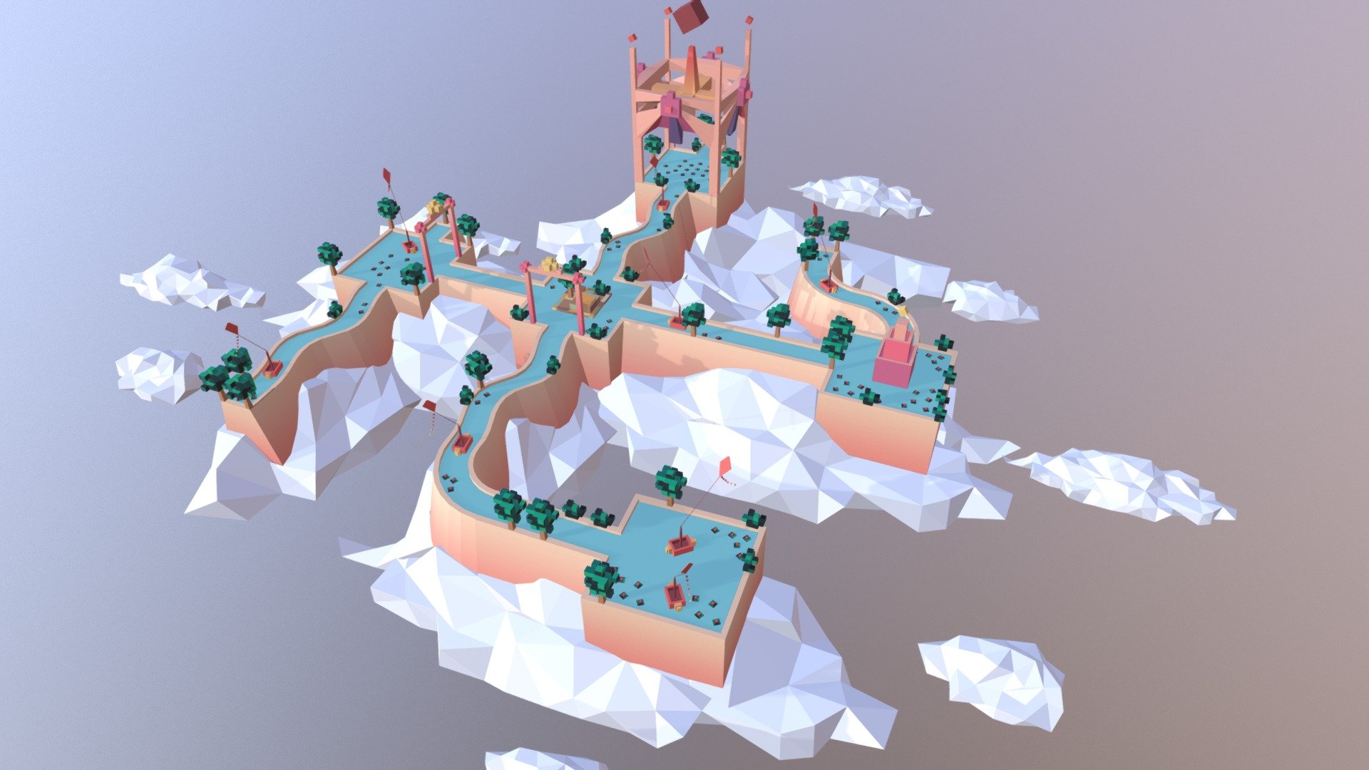 Riverworld - 3D model by 360ravs [3f8c4d9] - Sketchfab