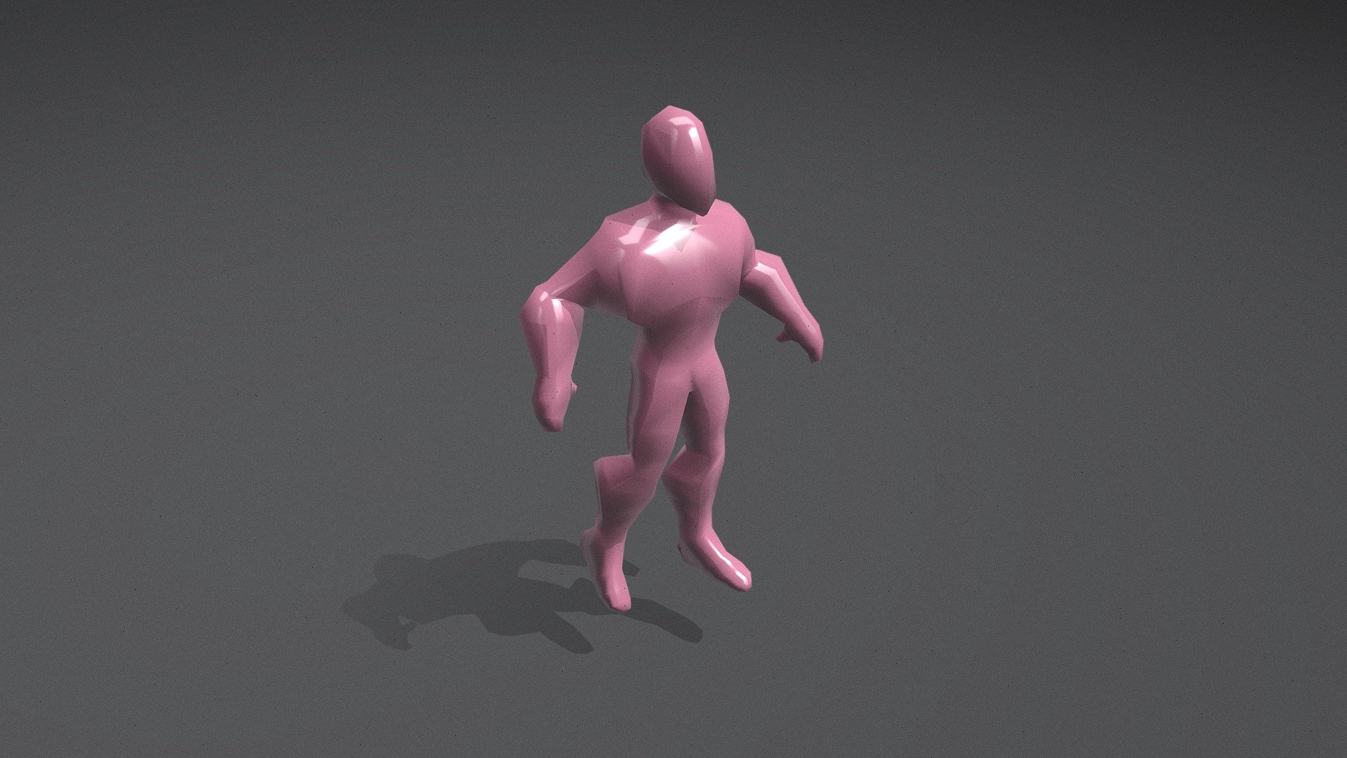Lowpoly Pink Character 1 Floating - Download Free 3D model by Mishazawa ...
