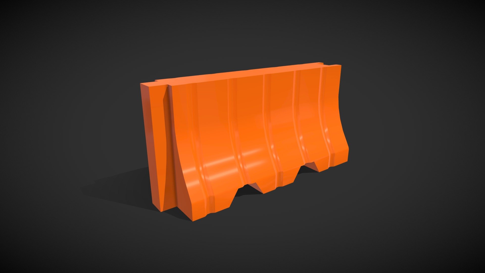 Highway Barricade - 3D model by The Learning Network ...