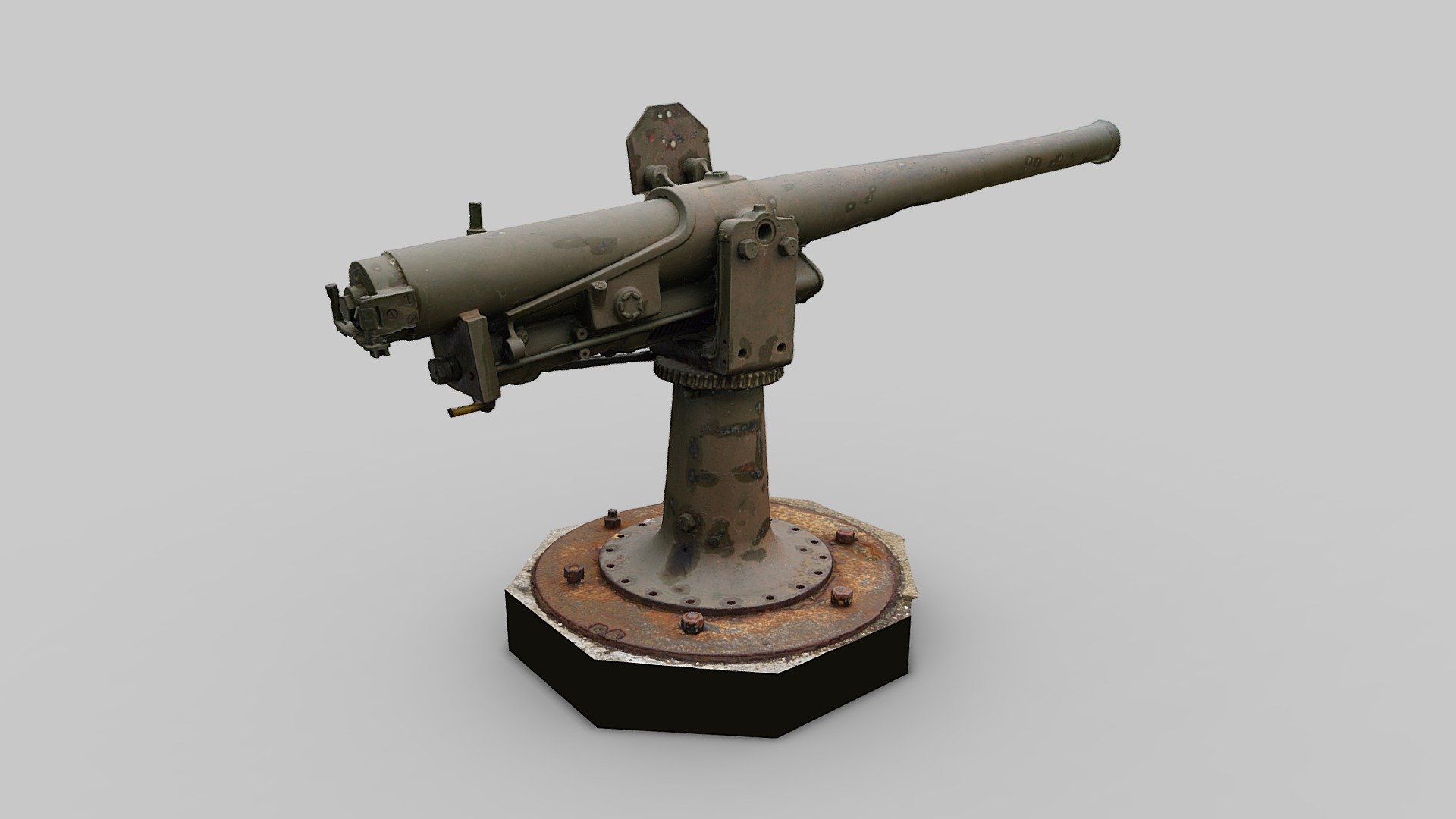Twelve Pounder QF Gun - Download Free 3D model by artfletch [3f90bf3 ...