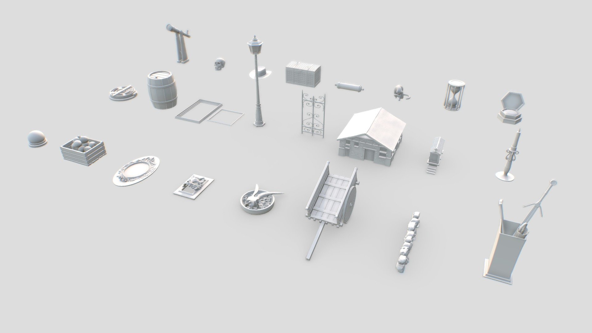 Countryside galician/basque Printable Collection - Download Free 3D ...