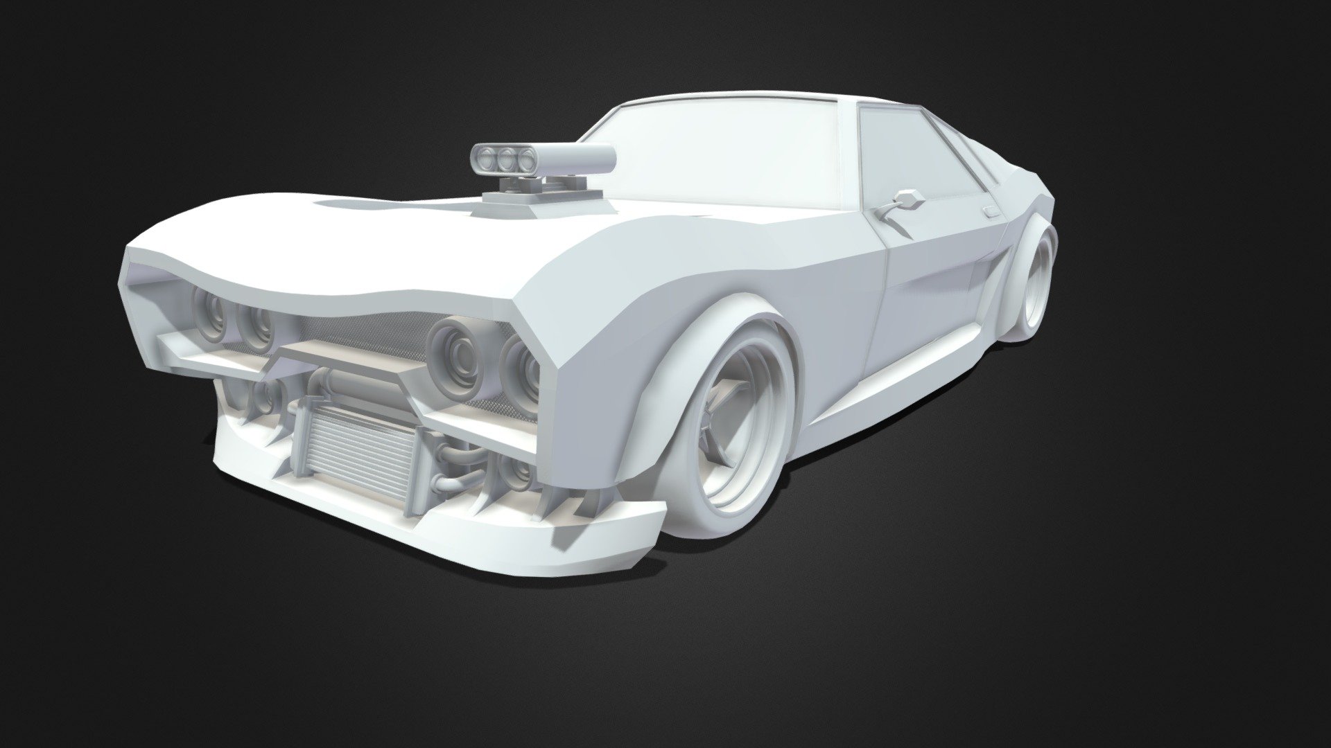 Mobster Car - Download Free 3D model by Chin Eeyang (@chinyang1607 ...