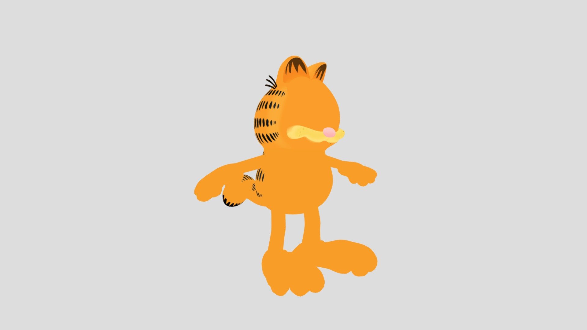 Garfield Show from tscp April fools update - Download Free 3D model by ...